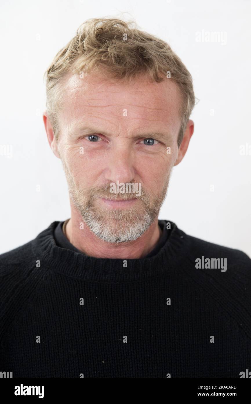 Oslo, Norway 20150303. Author Jo Nesbo. Jo Nesboe. Photo: Haakon ...