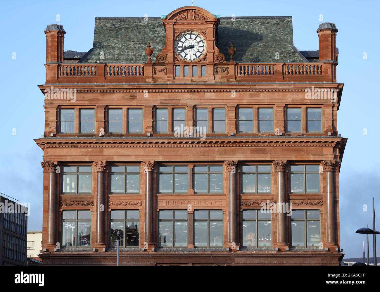 The Primark store in the historic five-storey Bank Buildings in Belfast ...