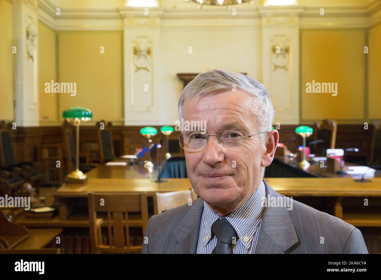 Oslo 20150623. Chief Justice of the Supreme Court of Norway Tore Schei ...