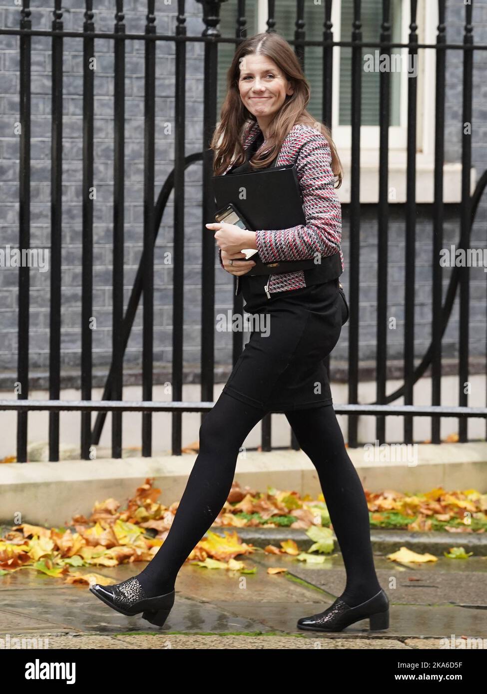 Culture Secretary Michelle Donelan arrives in Downing Street, London ...