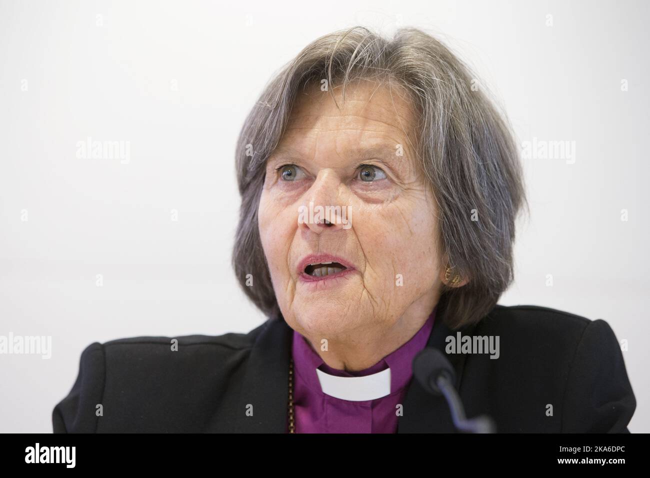 Oslo, Norway 20150909. Praeses Helga Haugland Byfuglien in the ...