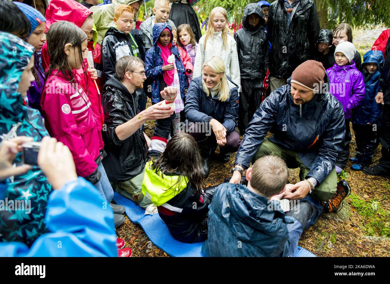 Taarnaasen 20150915. First aid course at Taarnaasen school. Crown ...