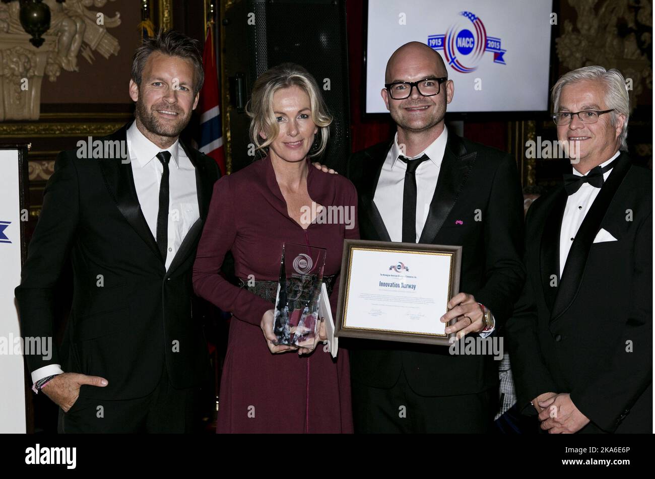 New York, USA 20151007. Their Royal Highnesses Crown Prince Haakon and ...