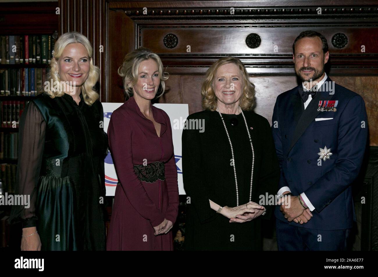 New York, USA 20151007. Their Royal Highnesses Crown Prince Haakon and ...