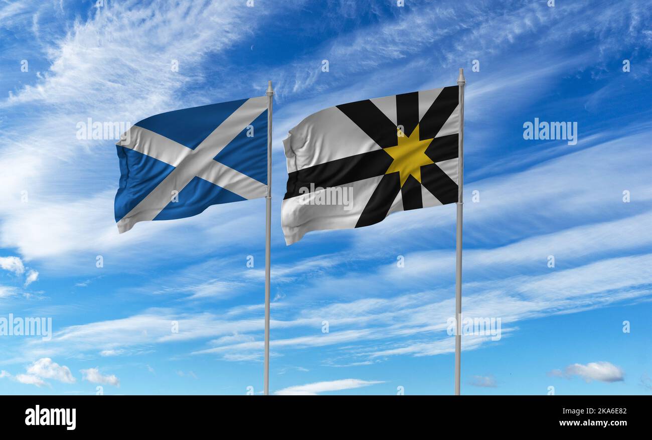 Flag of Sutherland is a historic county, registration county and ...