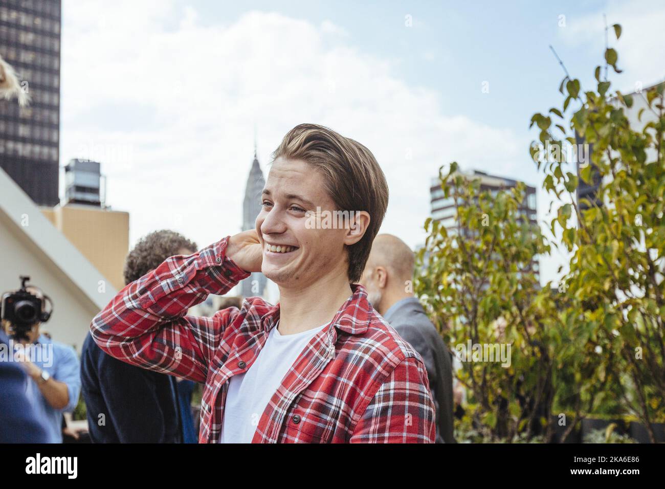 New York, USA 20151008. Kyrre Goervell-Dahll, musician Kygo, after ...