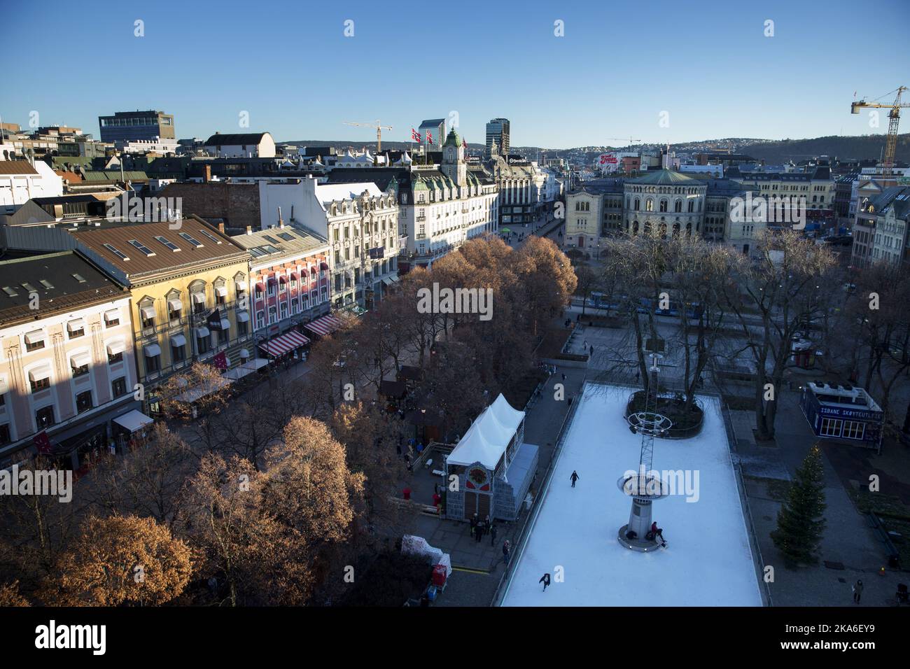 Oslo karl johans gate christmas hi-res stock photography and images - Alamy
