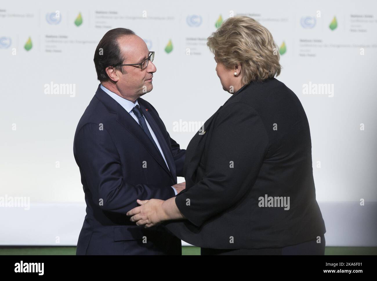 PARIS, FRANCE 20151130. The French president welcomes Prime Minister ...