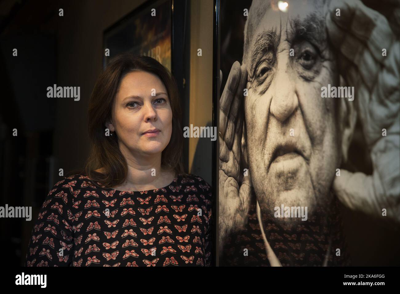 OSLO, Norway 20160112. Film director and producer Margreth Olin. Foto ...