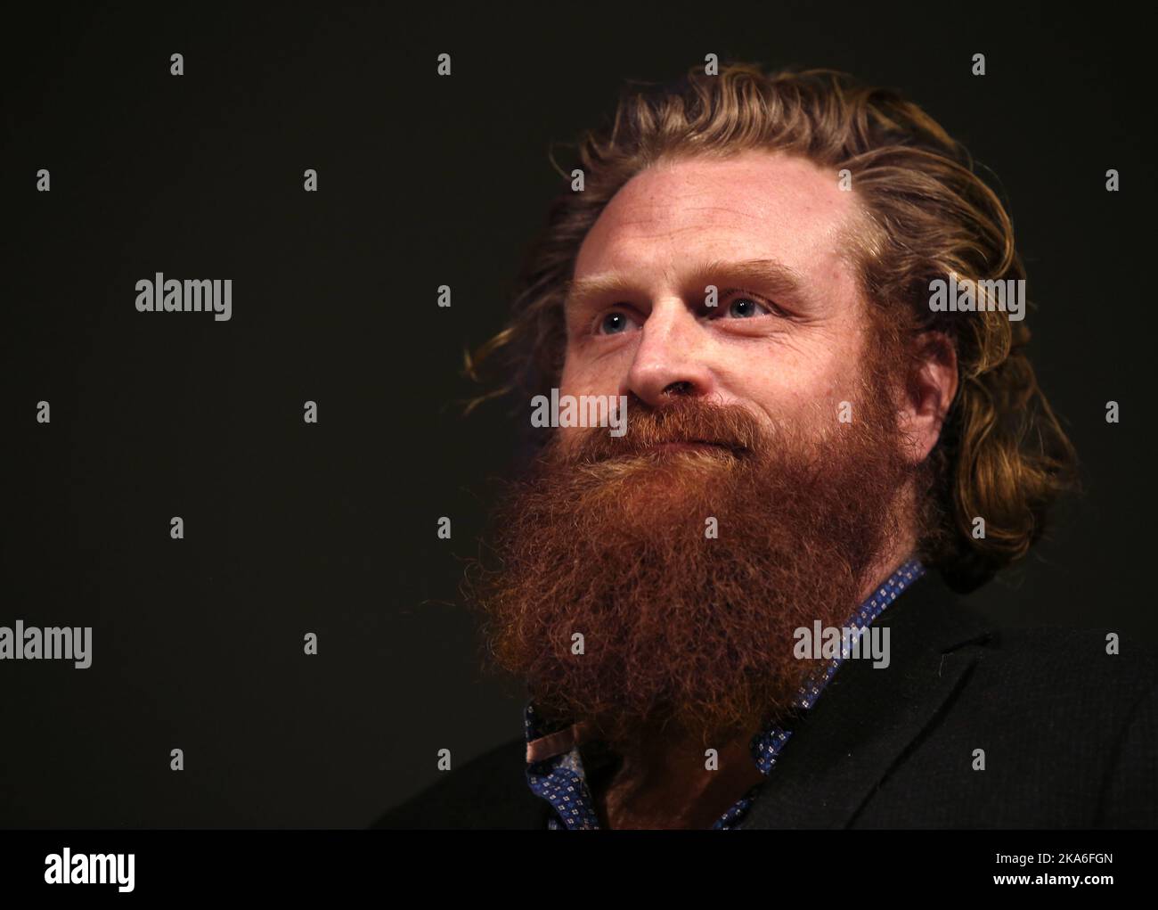 Oslo, Norway 20160112. Actor Kristofer Hivju. Foto: Terje Pedersen ...