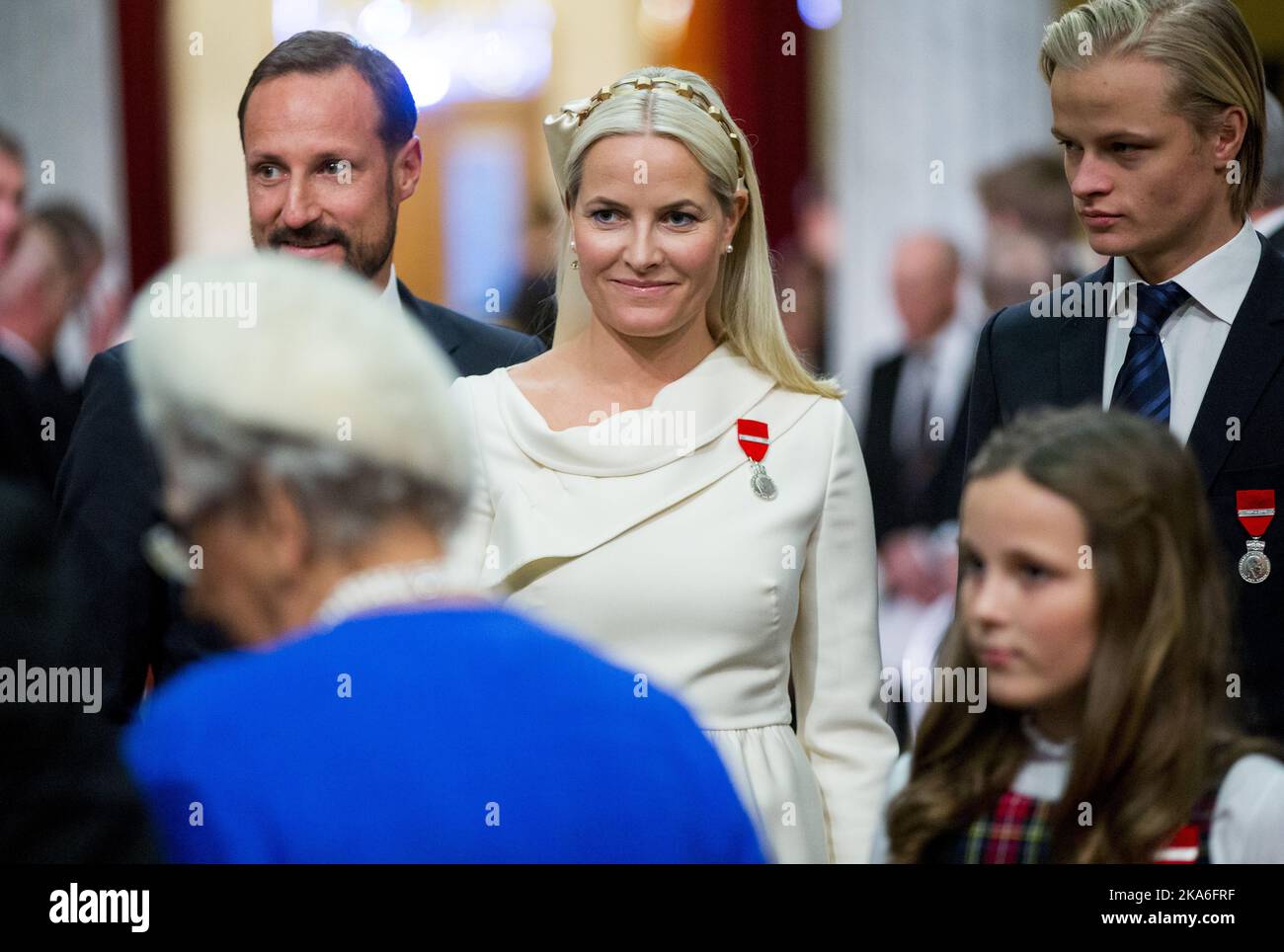 Oslo, Norway 20160117. This weekend Their Majesties King Harald and ...