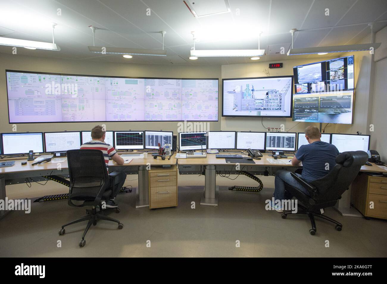Oil field control room hi-res stock photography and images - Alamy