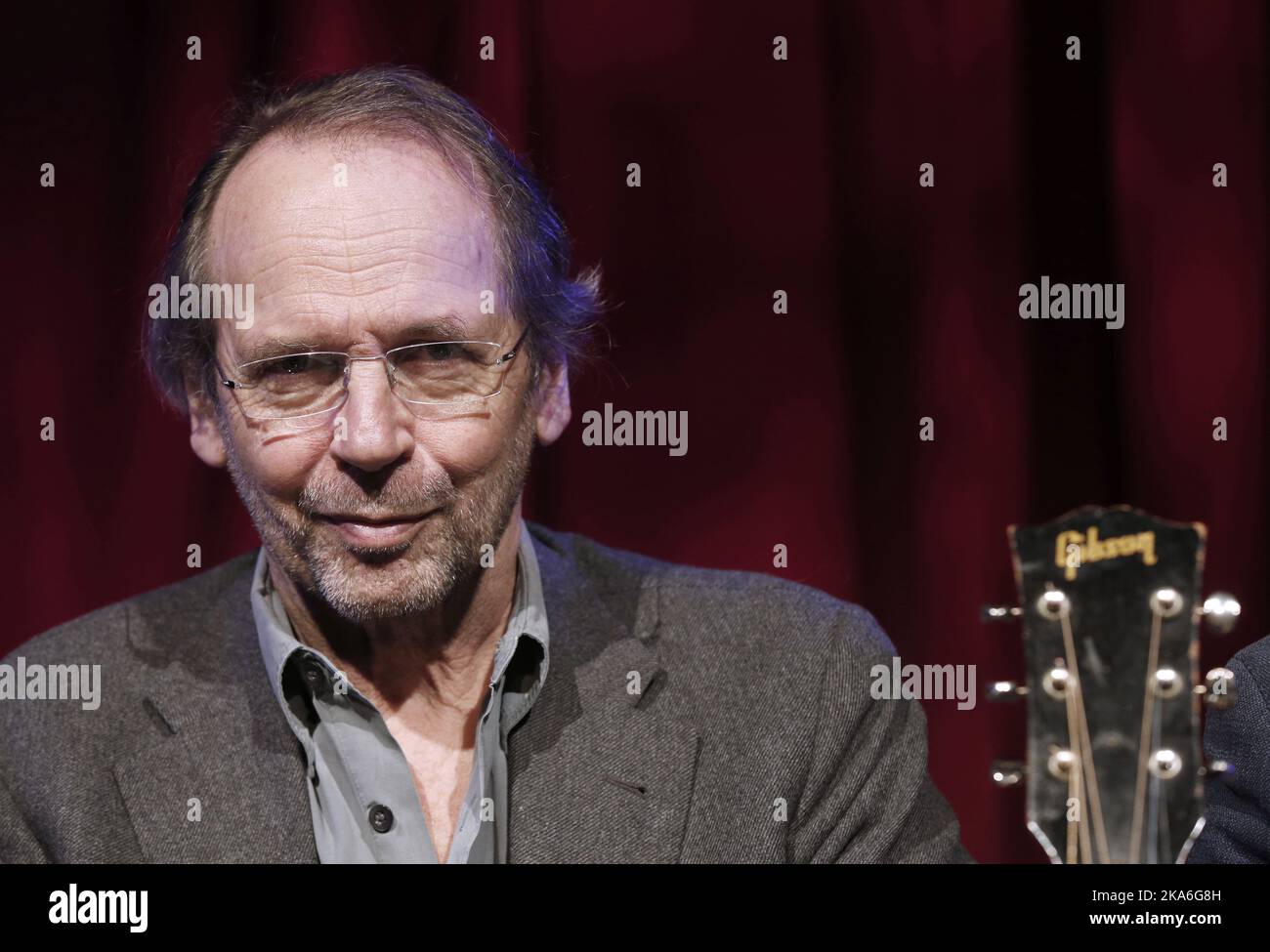 Oslo; Norway 20160218. Musicians Ole Paus (pictured) and Jonas Fjeld ...