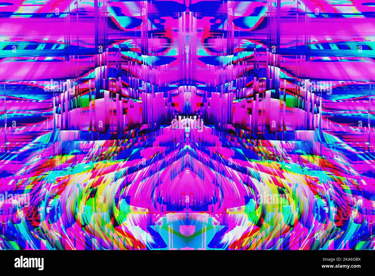 Abstract blue pink green psychedelic zebra background interlaced ... Abstract blue pink green psychedelic zebra background interlaced ...