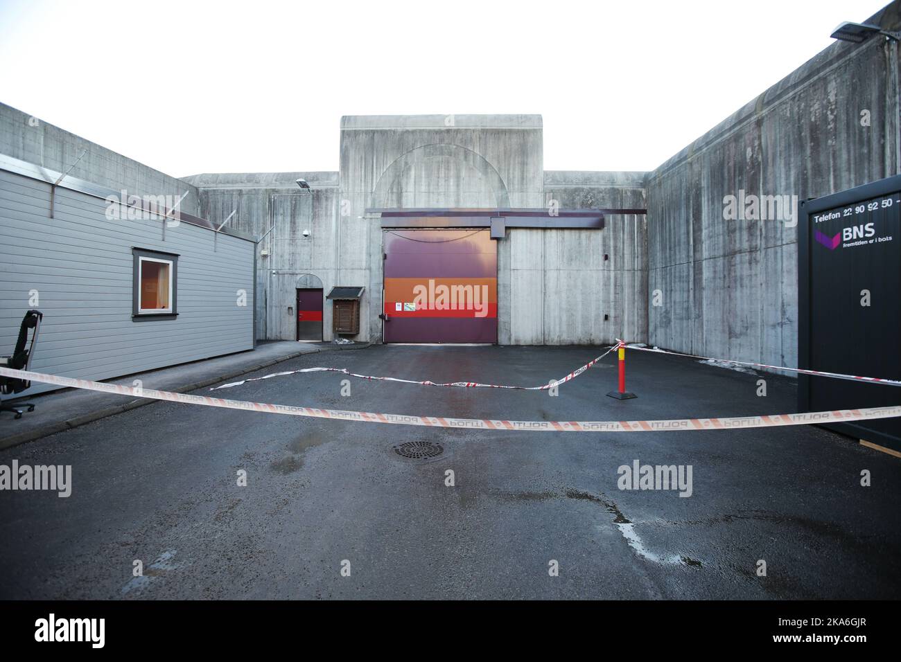 SKIEN, Norway 20160315. The terrorist Anders Behring Breivik is suing ...