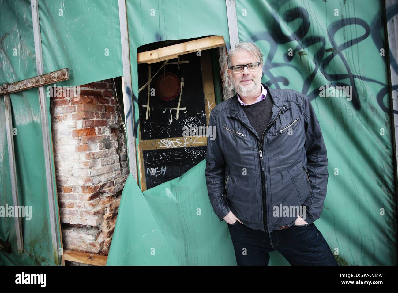 Oslo, Norway 20160304. The Swedish author Hans Rosenfeldt, the man ...