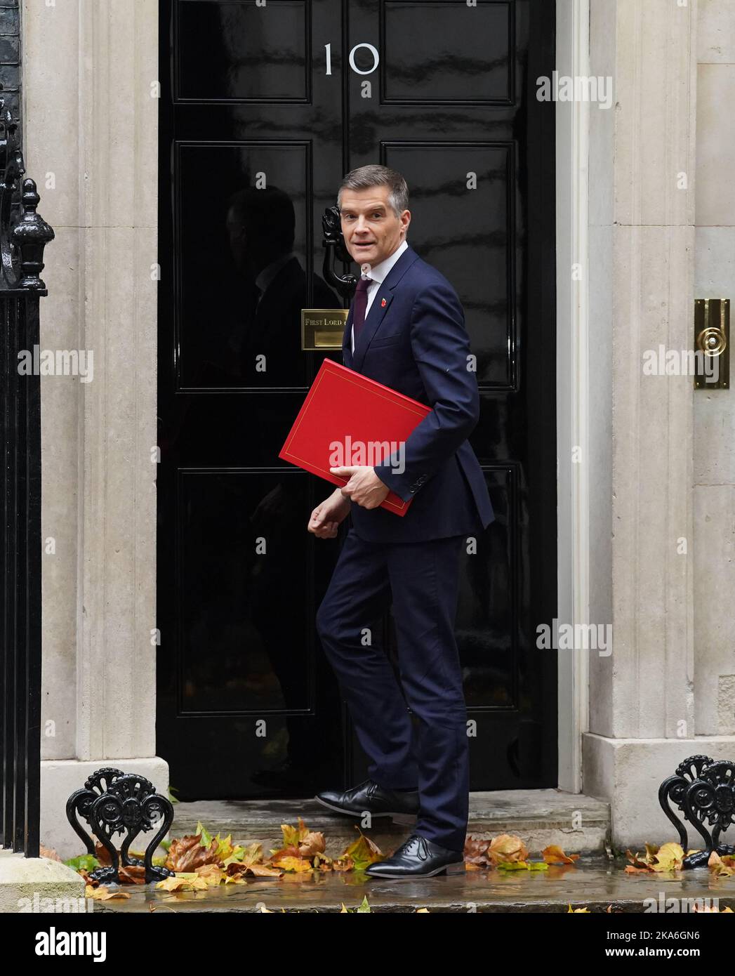 Transport Secretary Mark Harper arrives in Downing Street, London ...