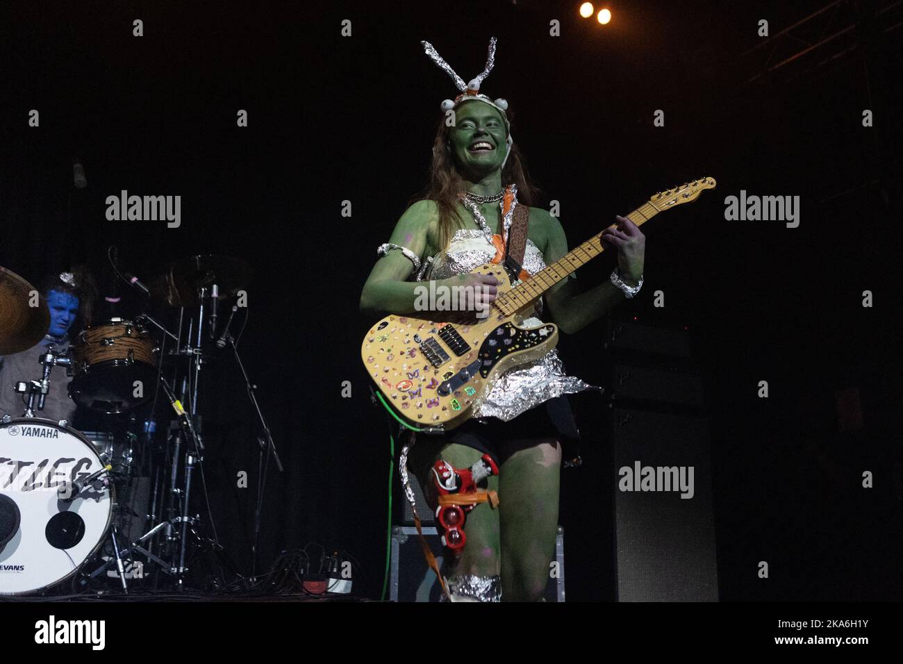 Oslo, Norway. 31st Oct, 2022. The British indie rock band Wet Leg ...