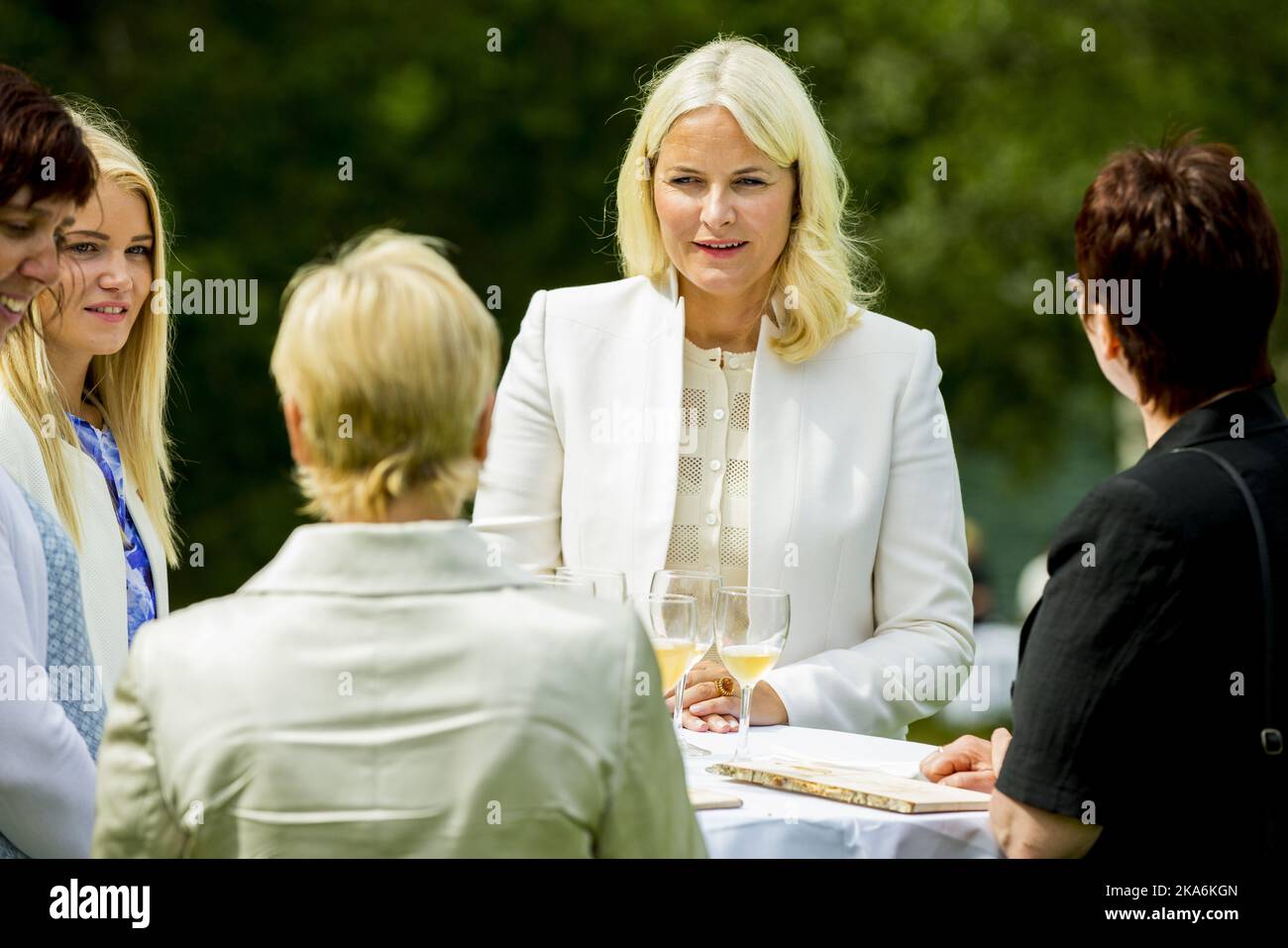 Princess royal talking guests hi-res stock photography and images - Alamy