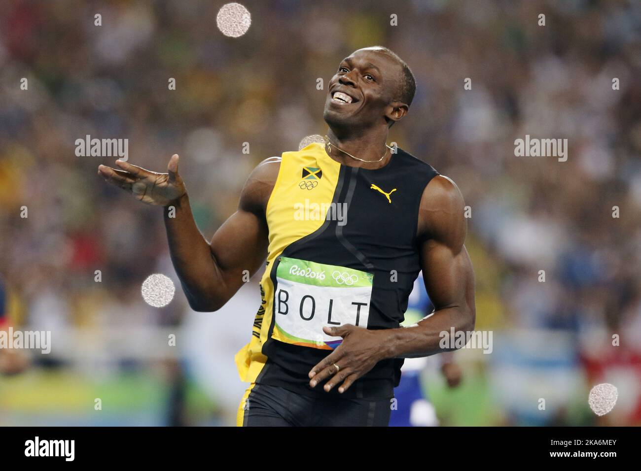 RIO DE JANEIRO, BRAZIL 20160815. Summer Olympics in Rio 2016. Athletics ...