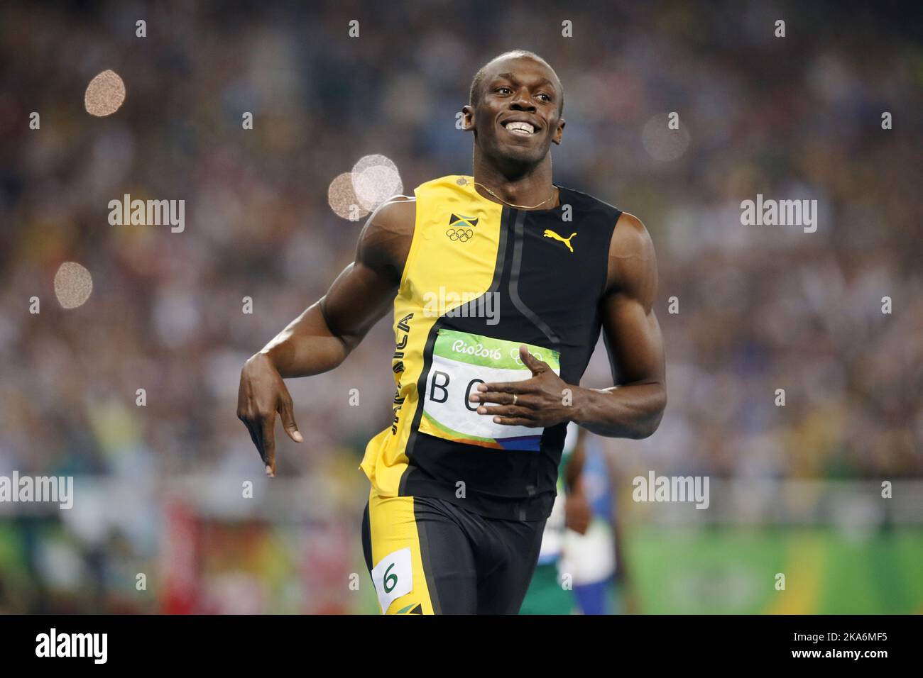 RIO DE JANEIRO, BRAZIL 20160815. Summer Olympics in Rio 2016. Athletics ...