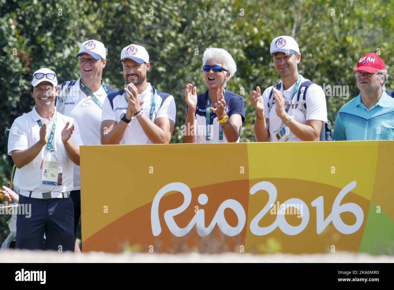 RIO DE JANEIRO, BRAZIL 20160819. Summer Olympics in Rio in 2016 Crown ...