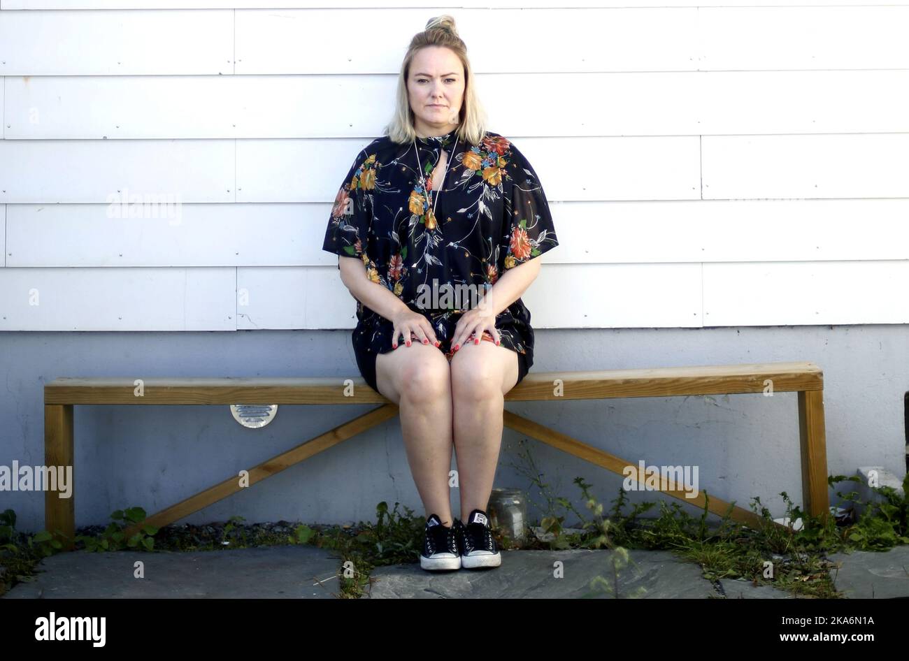 Norway 20160816. Filephoto. Comedian and presenter Trine Lise Olsen (40 ...