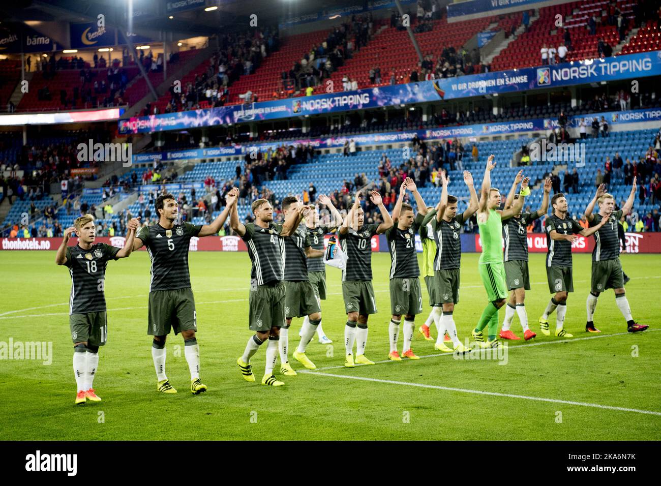Oslo 20160904. World Cup qualifying soccer Men: Norway-Germany (0-3 ...