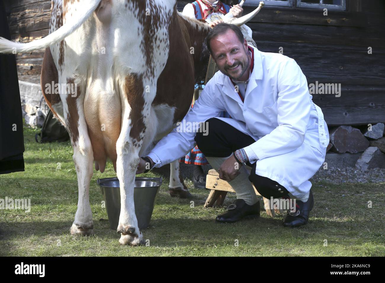 Crown prince milks hi-res stock photography and images - Alamy