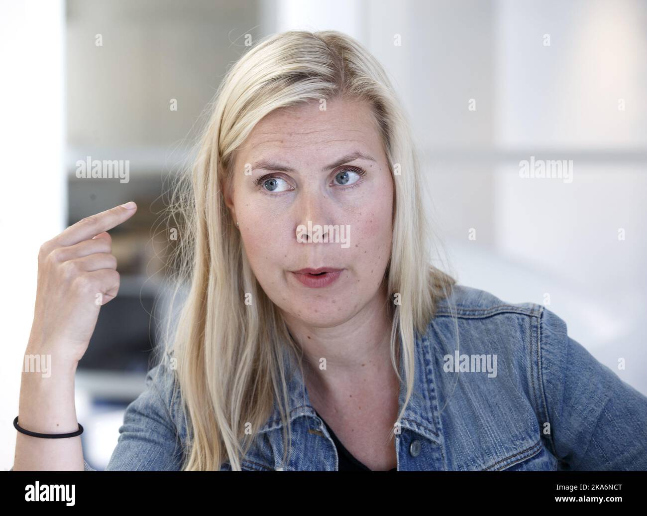 Oslo, Norway 20160912. Film Director Hanne Larsen (pictured) was ...