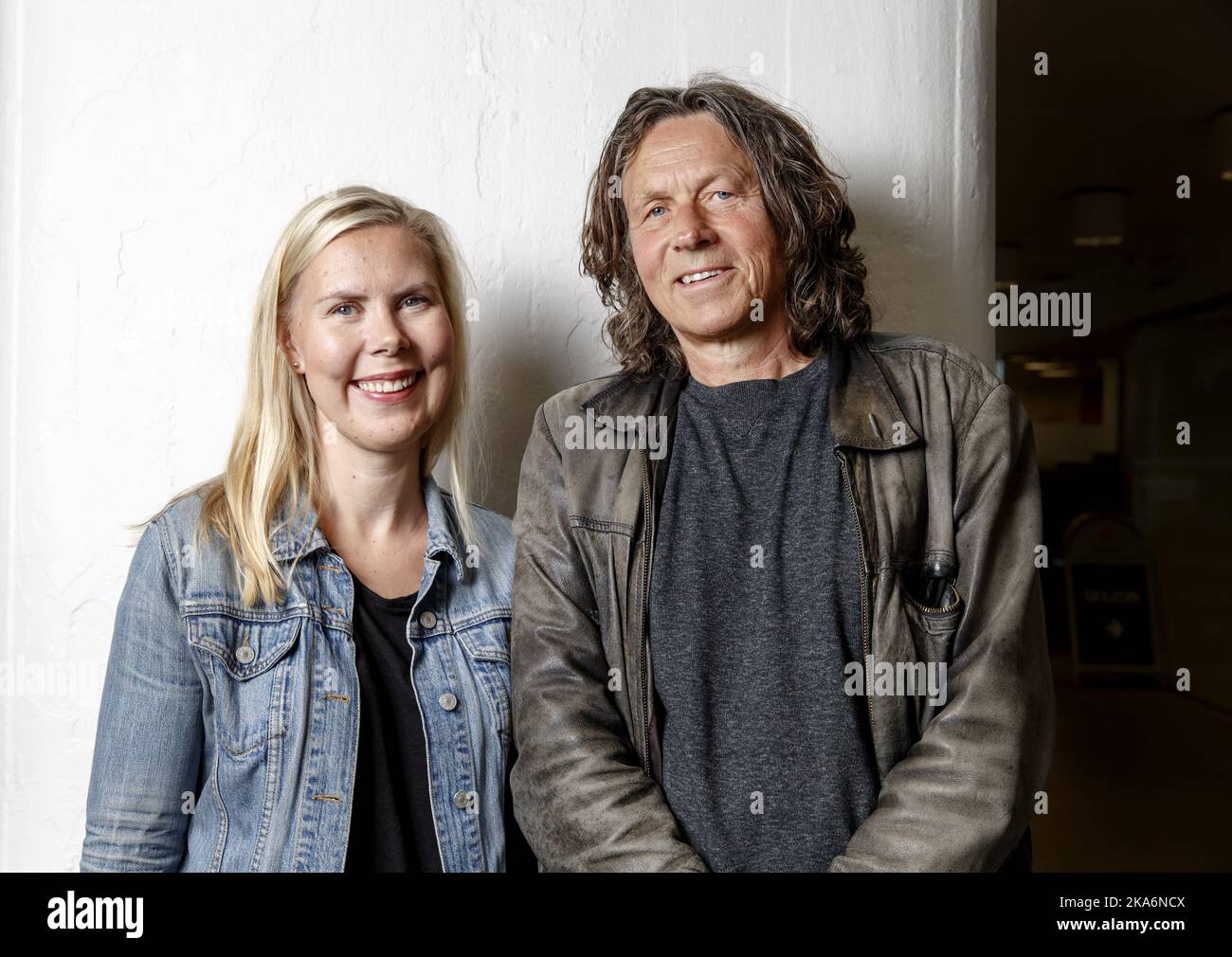 Oslo, Norway 20160912. Film Director Hanne Larsen (left) was inspired ...