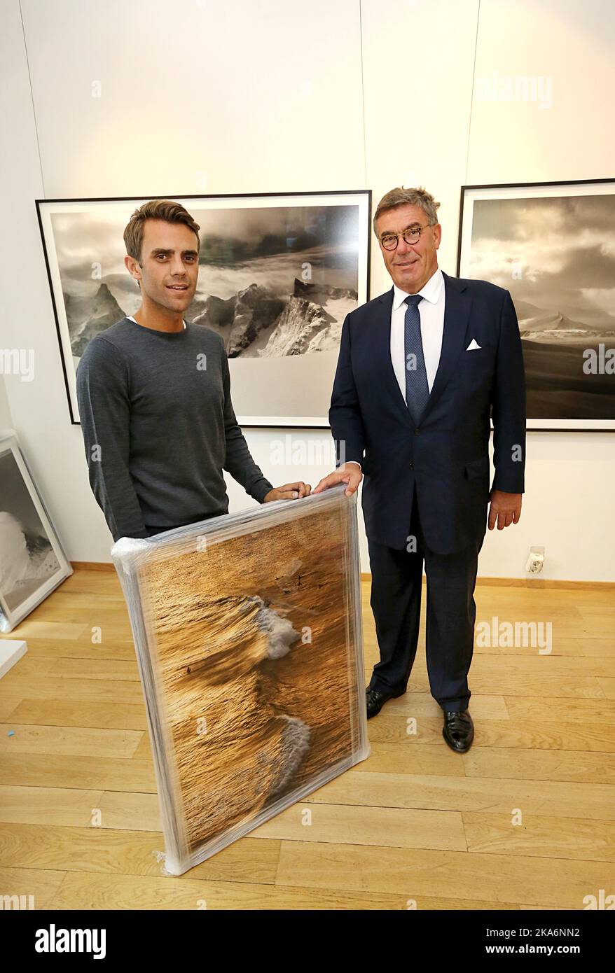 Oslo, Norway 20160921. Art photographer Carl Erik Hagen is current with ...