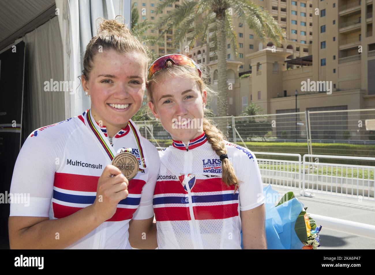 Doha, Qatar 20161014. The 2016 Road World Championship organized by ...