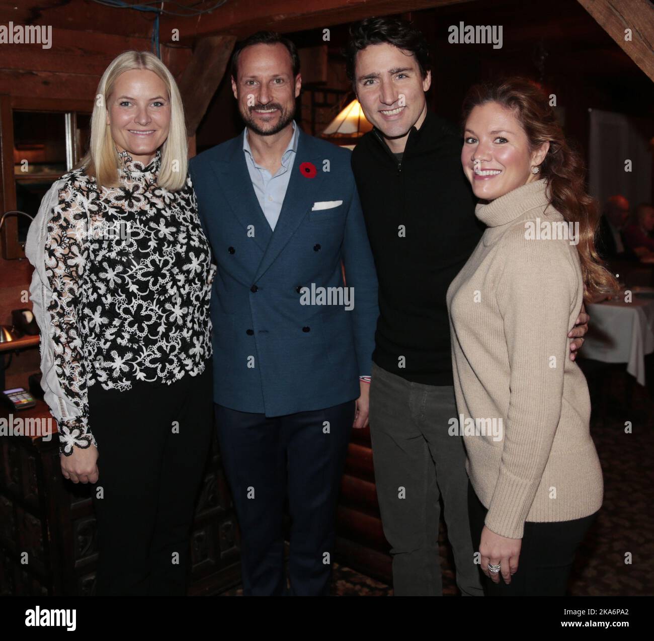 CHELSEA, CANADA 20161107. From left: Crown Princess Mette-Marit, Crown ...