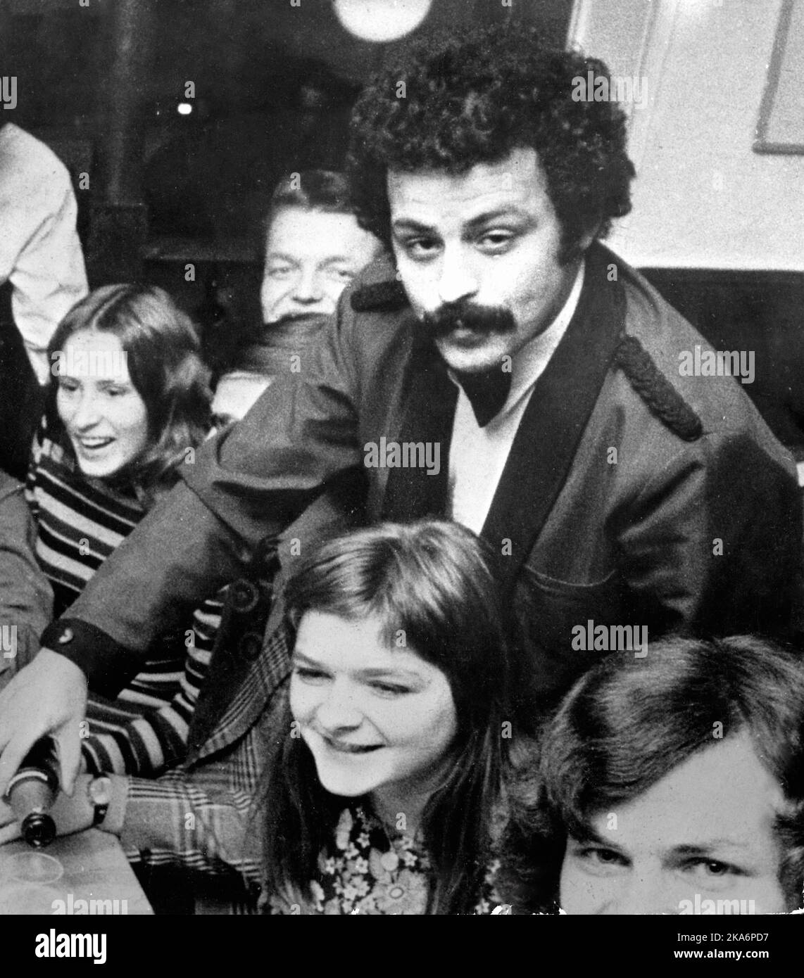 Ahmed Bouchiki from Morocco was killed in Lillehammer 1973 Stock Photo ...