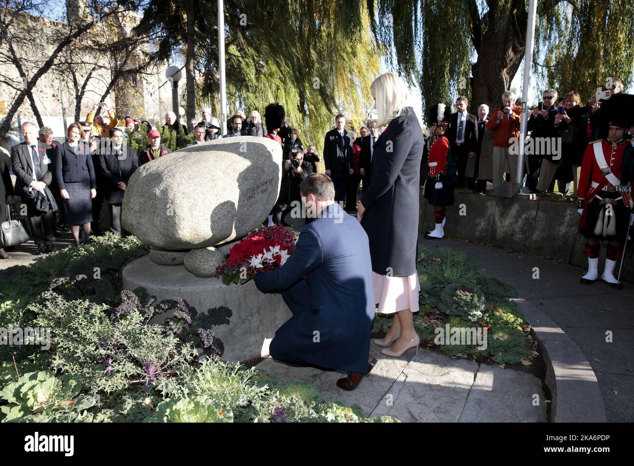 TORONTO, CANADA 20161109. Crown Princess Mette-Marit and Crown Prince ...