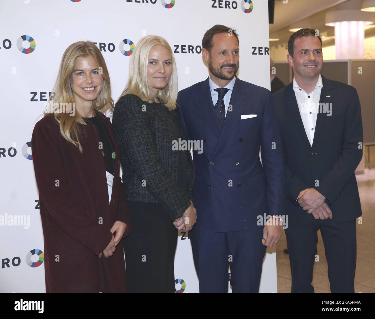 Oslo, Norway 20161124. Crown Prince Haakon and Crown Princess Mette ...