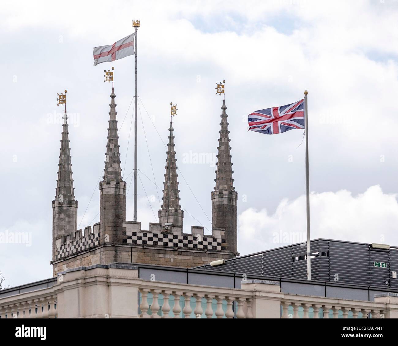 Flags fly at full mast today after Charles III formally proclaimed King ...