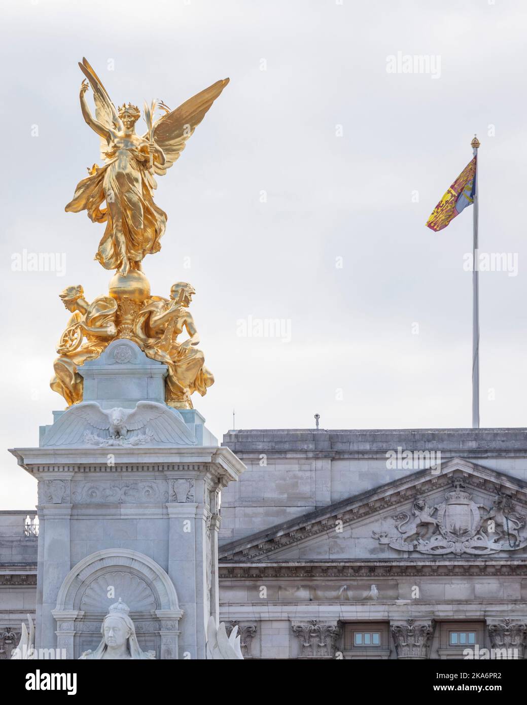 [MccLi0000732] Union Jack flags fly at full mast today after Charles ...