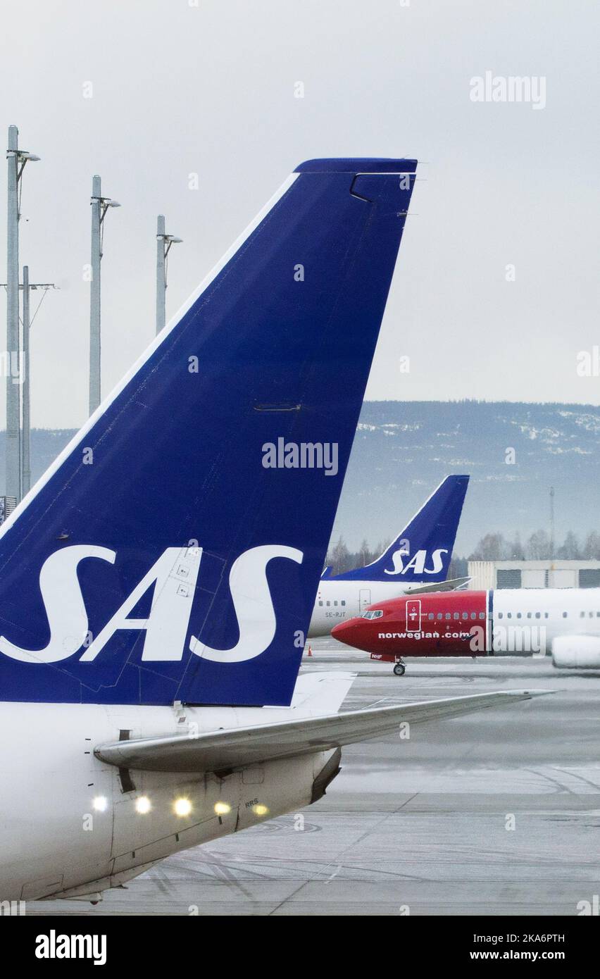 Gardermoen at the new oslo airport gardermoen hi-res stock photography ...