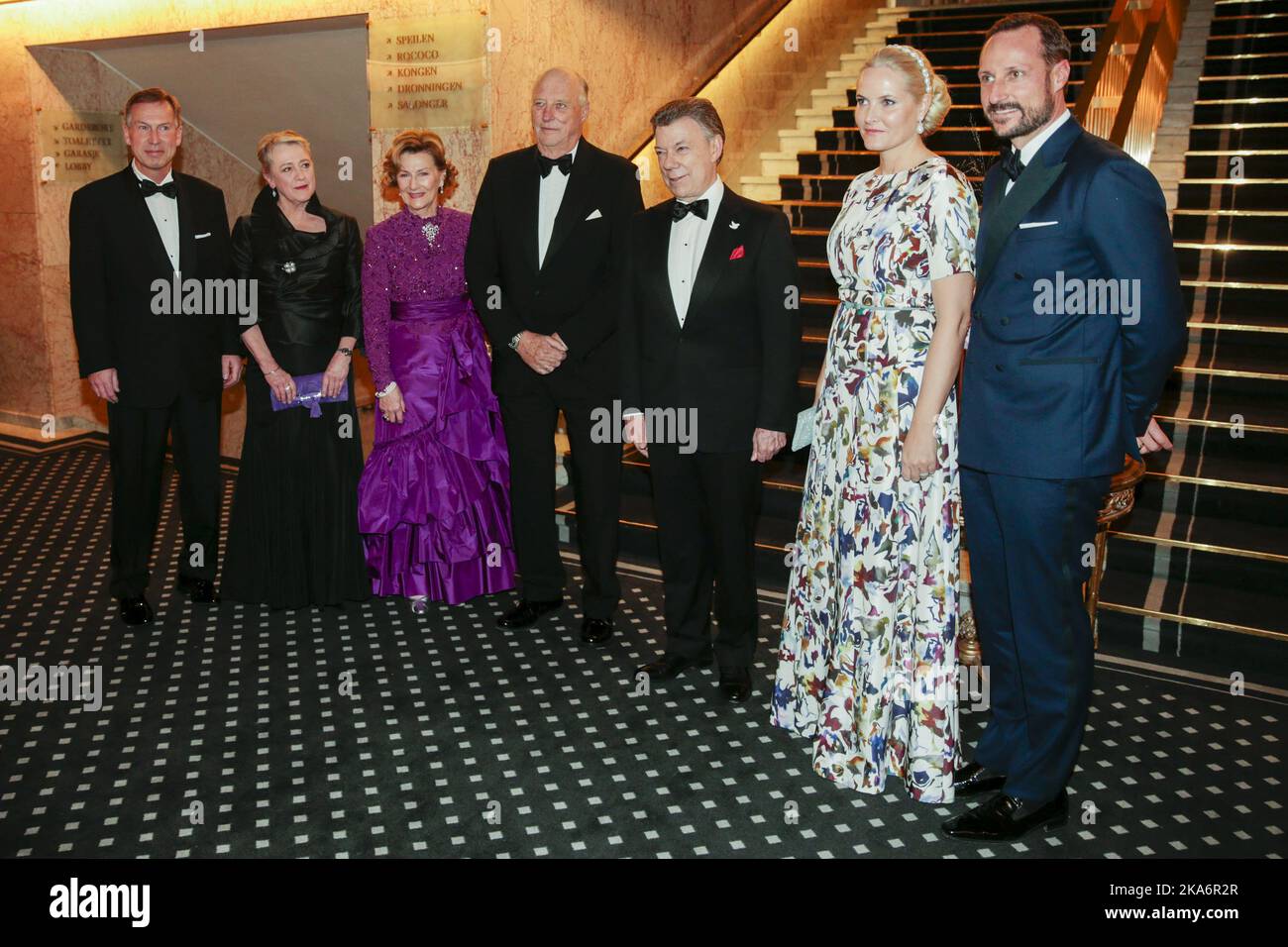 Queen sonja norway banquet hi-res stock photography and images - Alamy