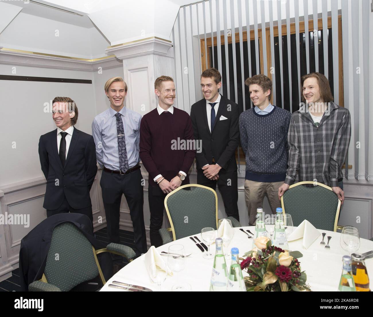 Garmisch-Partenkirchen, Germany 20161231. Anders Fannemel, Daniel Andre ...