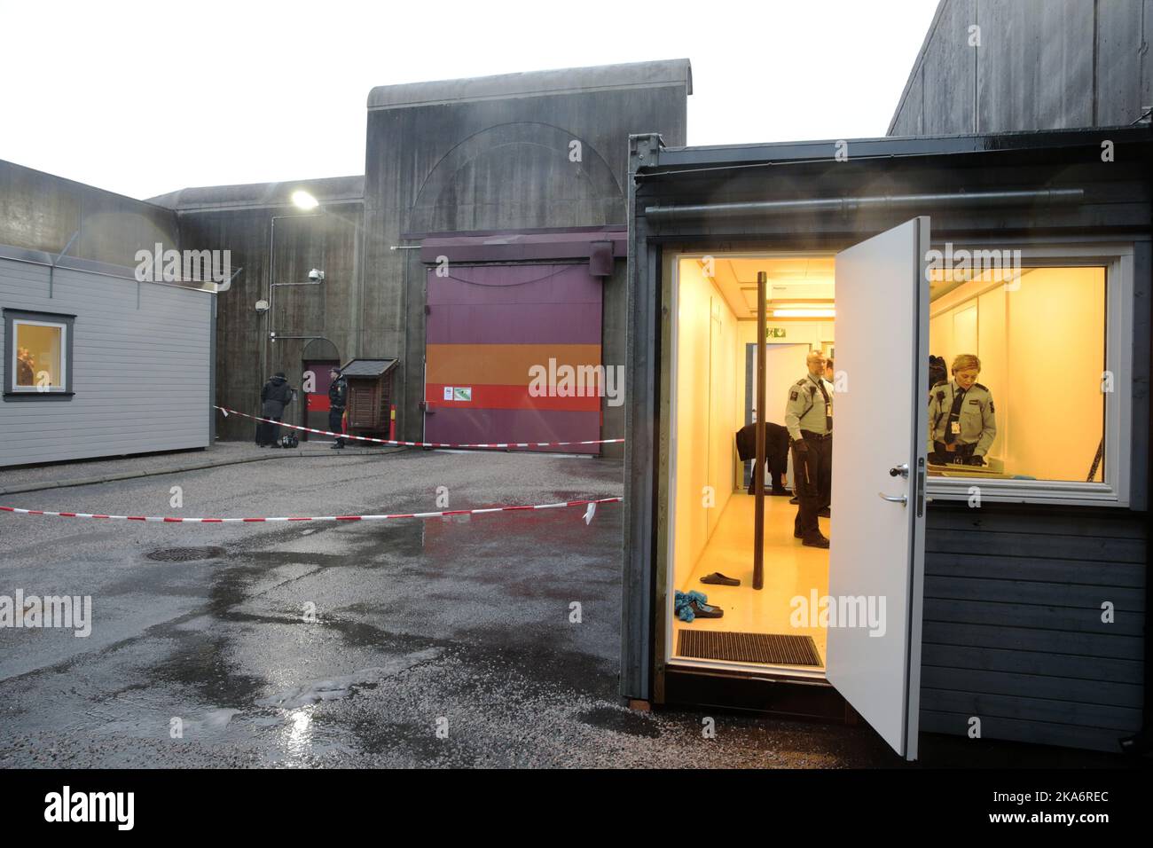 The entrance to Telemark prison in Skien, Norway, Tuesday 10 January ...