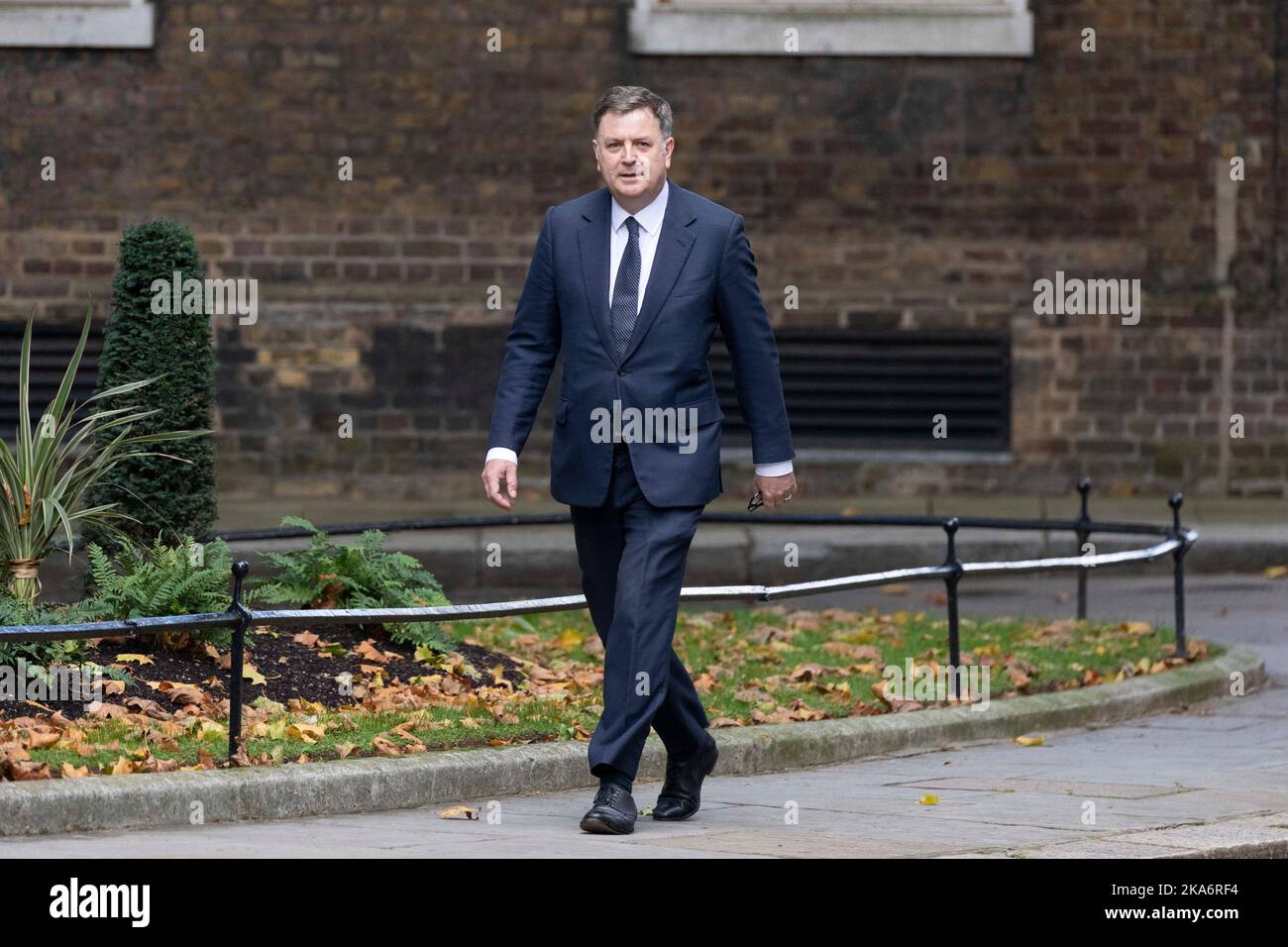 Mel Stride arrives at Downing Street this afternoon as Prime Minister ...