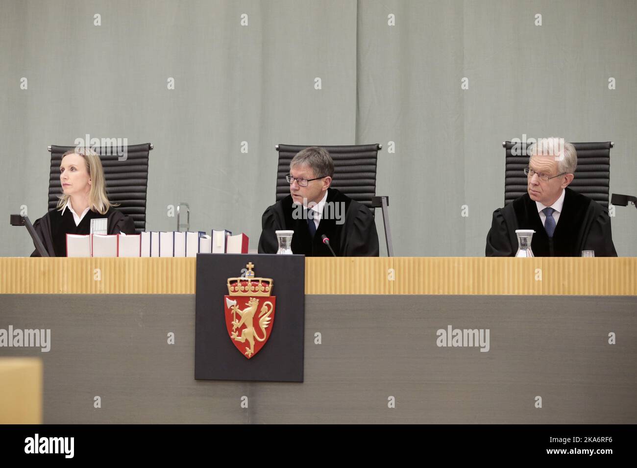 SKIEN, Norway 20170110. The Norwegian Ministry of Justice and Breivik ...