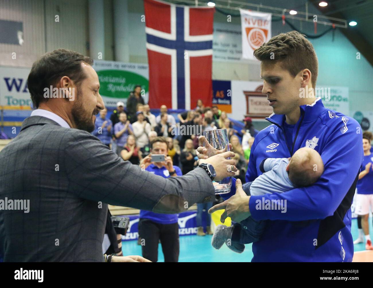 Silver trophy cup volleyball hi-res stock photography and images - Alamy