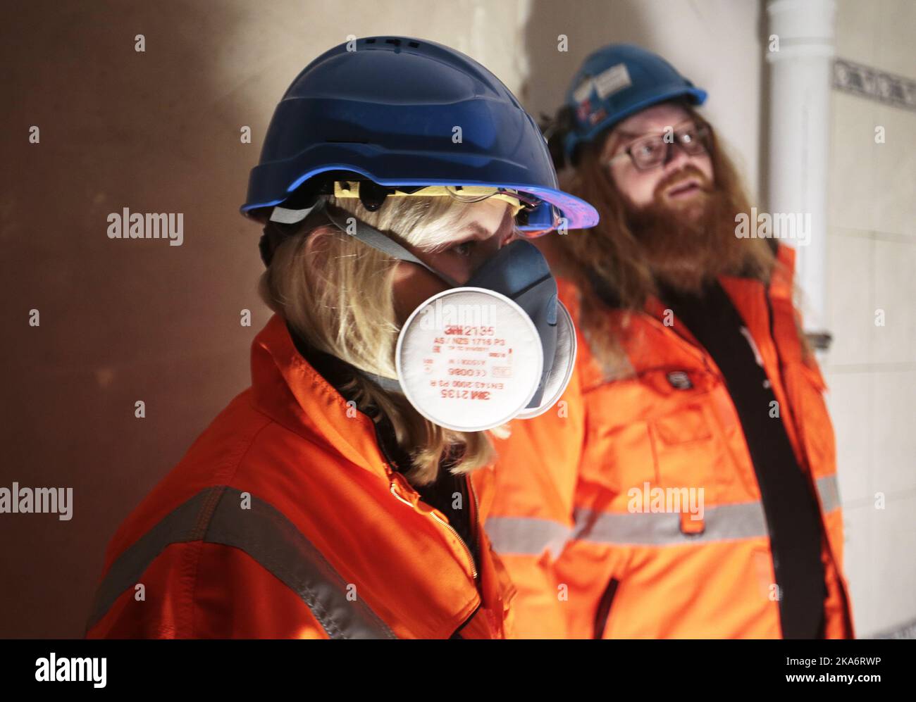 Oslo, Norway 20170125. Crown Princess Mette-Marit visit ...