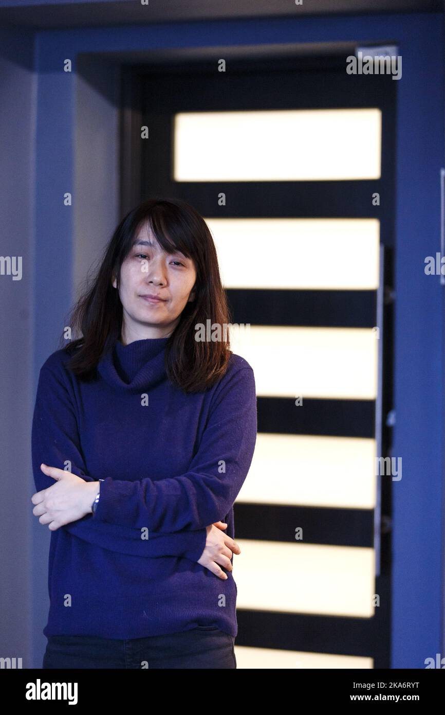Oslo, Norway 20170130. South Korean Han Kang won in April 2016 the ...