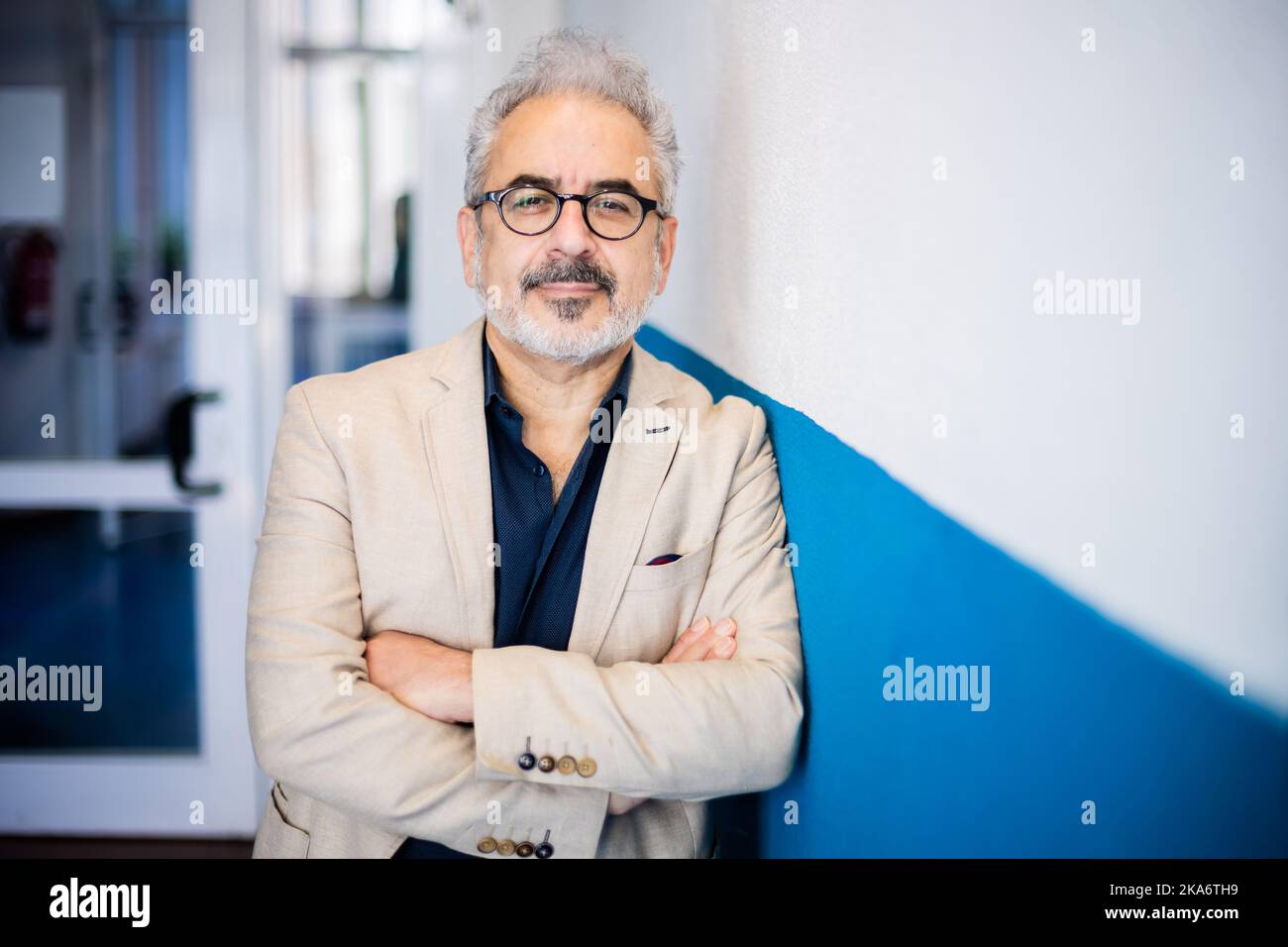 Berlin, Germany. 26th Oct, 2022. Ehsan Djafari, spokesman of the board ...