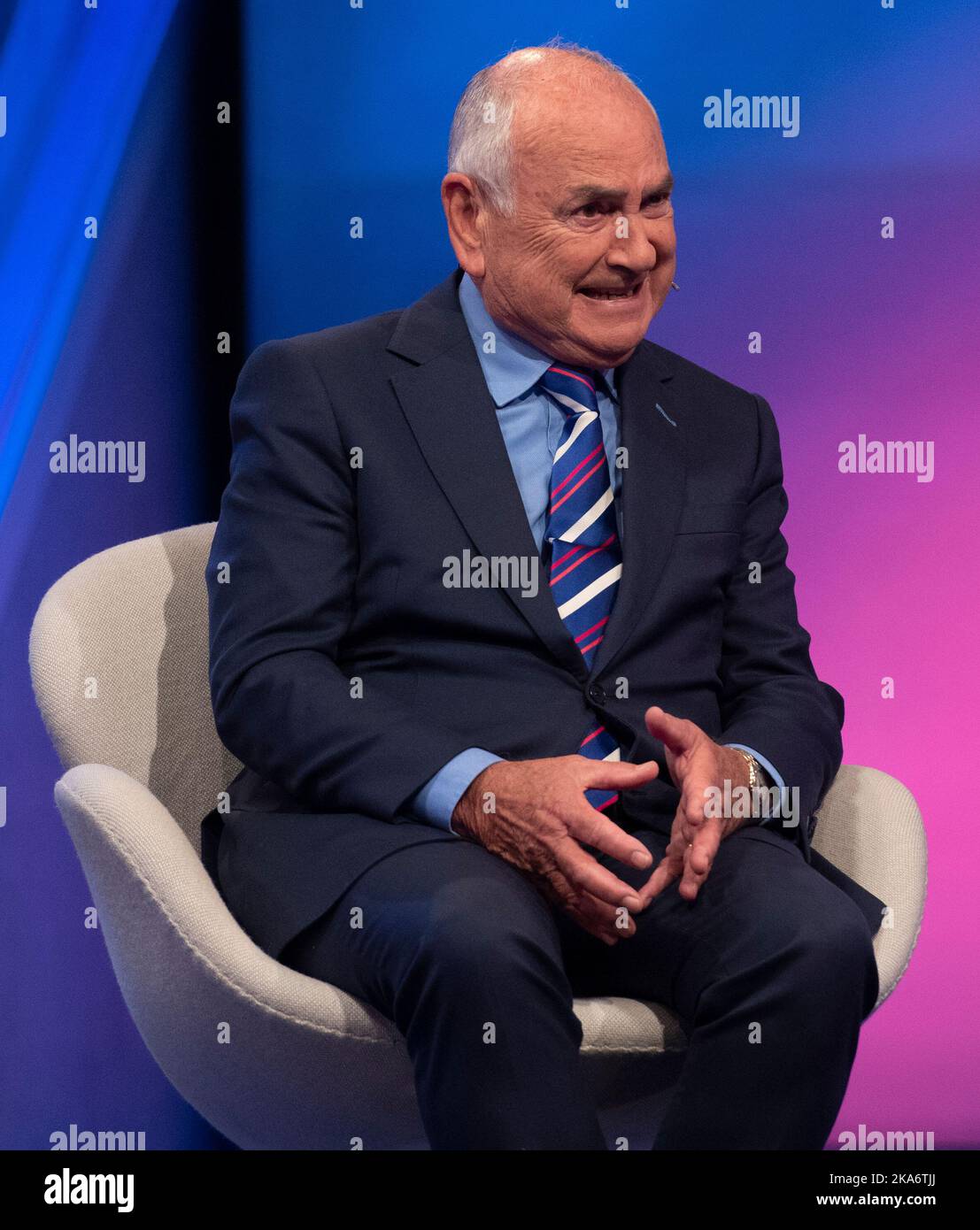 Berlin, Germany. 13th Sep, 2022. Nobility expert Prof. Anthony Glees ...